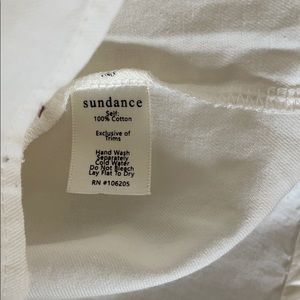 Sundance | Tops | 0 Cotton Embroidered Top From Sundance | Poshmark